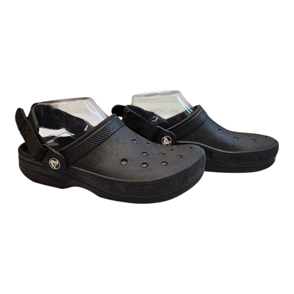 CROCS | Shoes | Crocs Black Classic Work Clog Mens 5 Women 7 | Poshmark